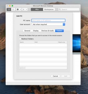 Как подключиться по RDP из-под MacOS - Справочник RuVDS