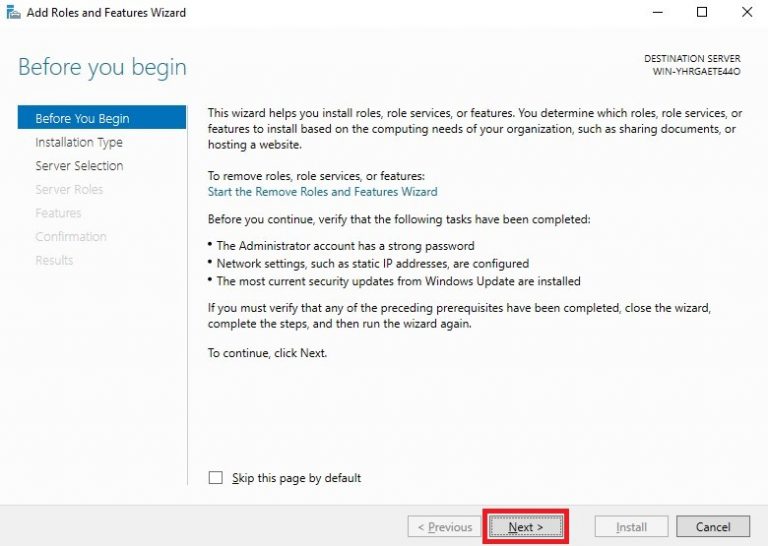 Как установить MS IIS и MS SQL Server на Windows Server