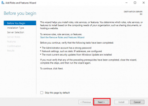 Справочник RuVDS: Установка Active Directory на Windows Server 2022