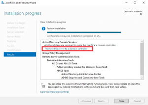 Справочник RuVDS: Установка Active Directory на Windows Server 2022