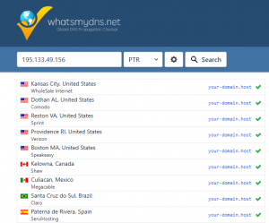 Как настроить PTR-записи для домена - Справочник RuVDS